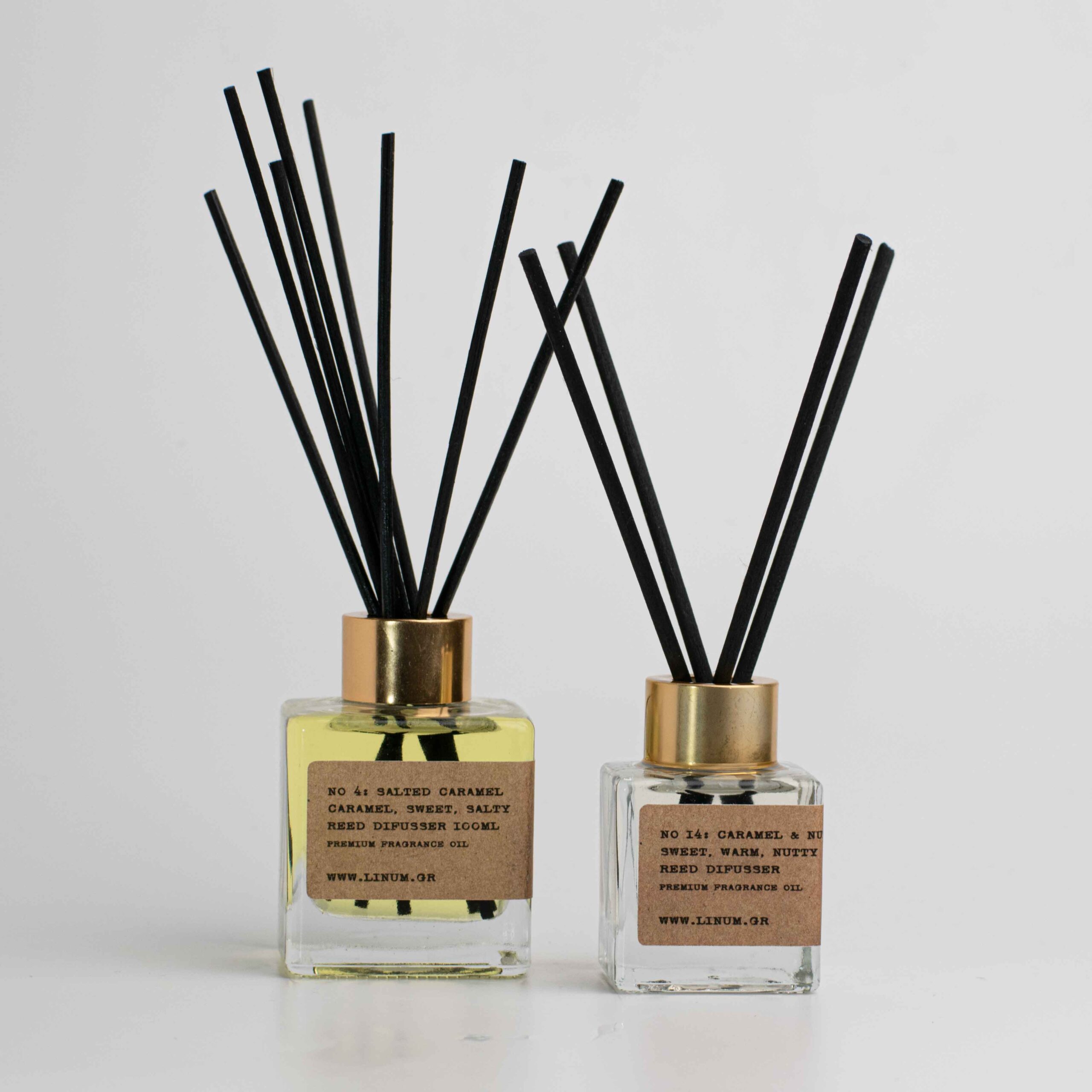 Mini Diffuser 50ml | Salted Caramel - Linum