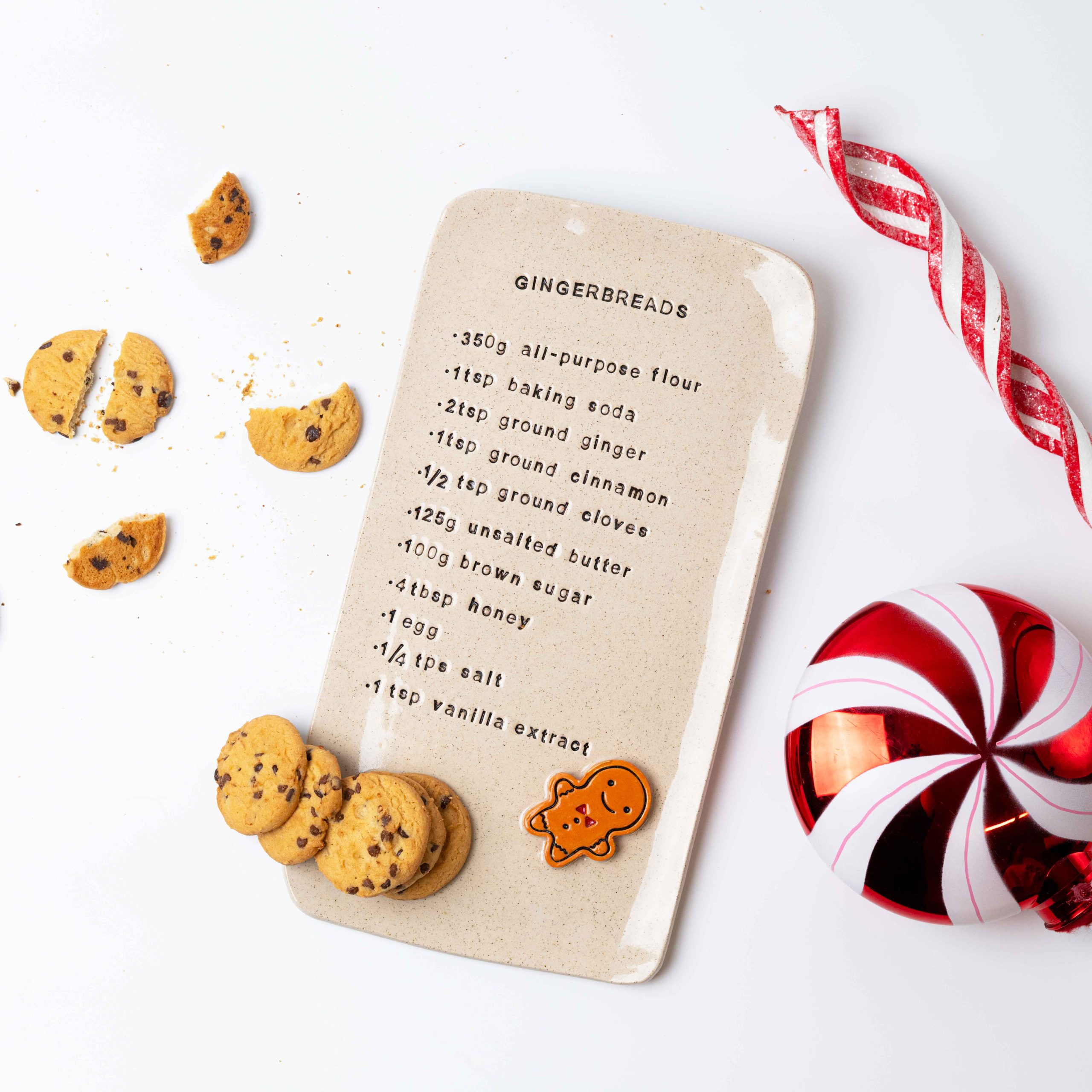 Gingerbread Tray - Linum