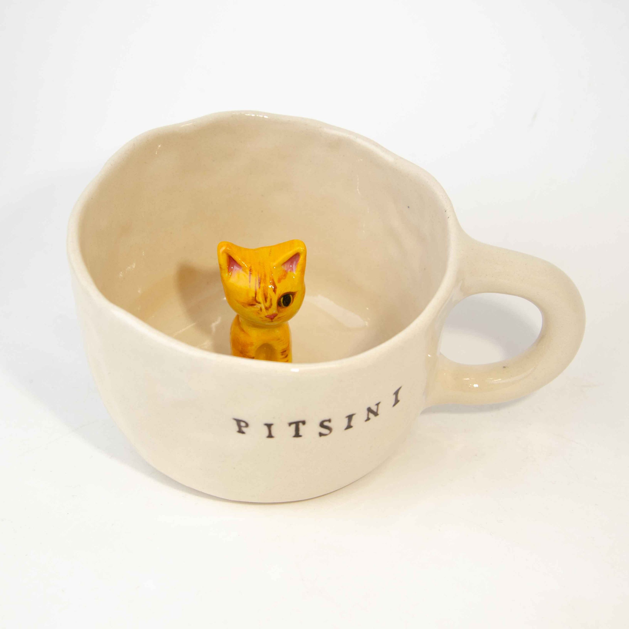 Custom Cat 3D Cup - Linum