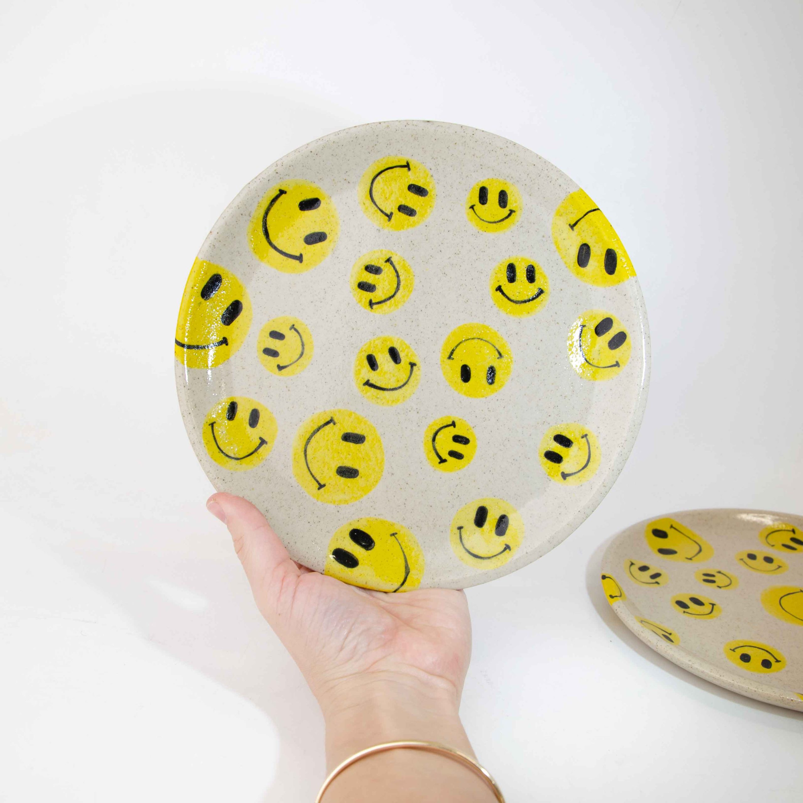 The Smiley Plate Ø21cm - Linum