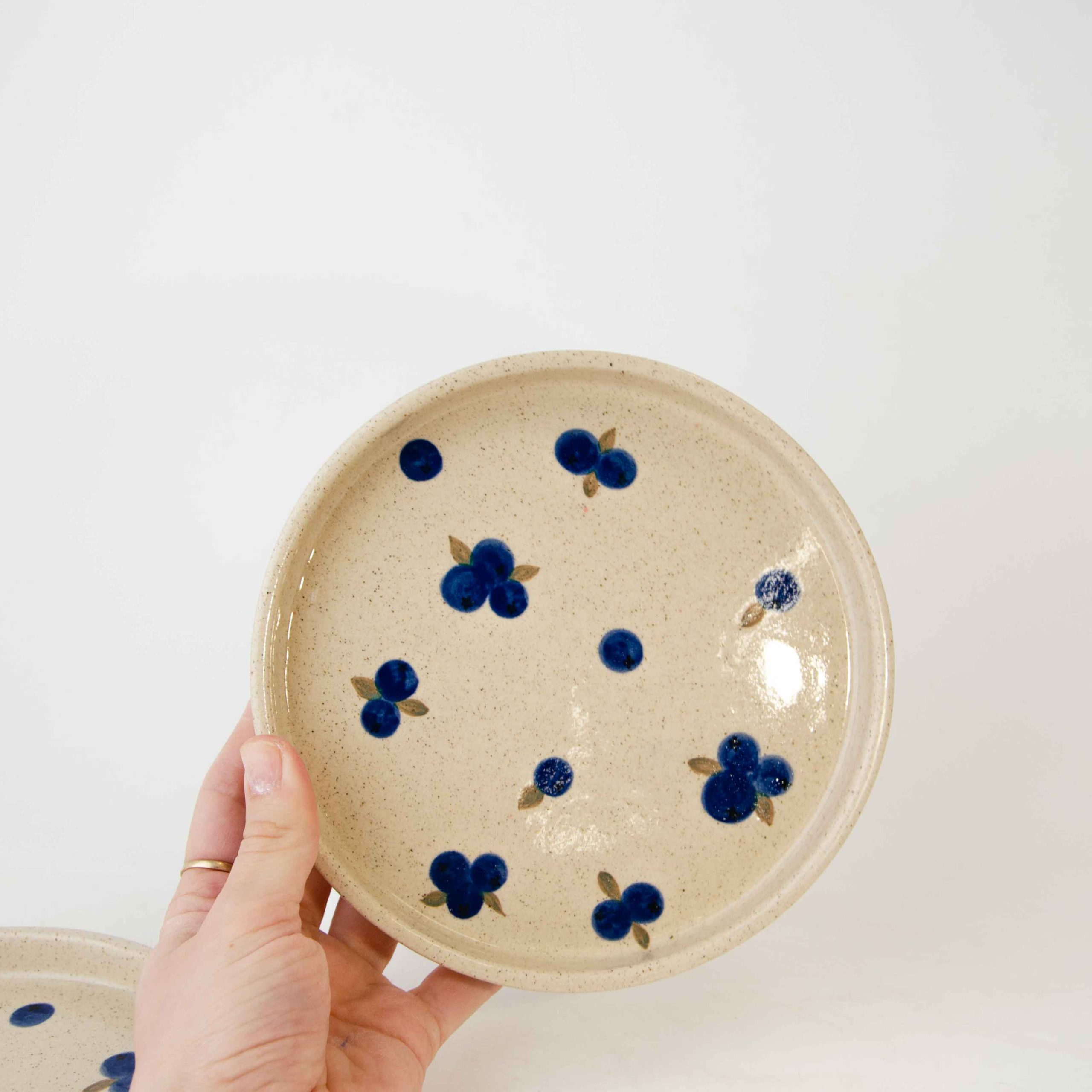 The Blueberry Plate - Linum